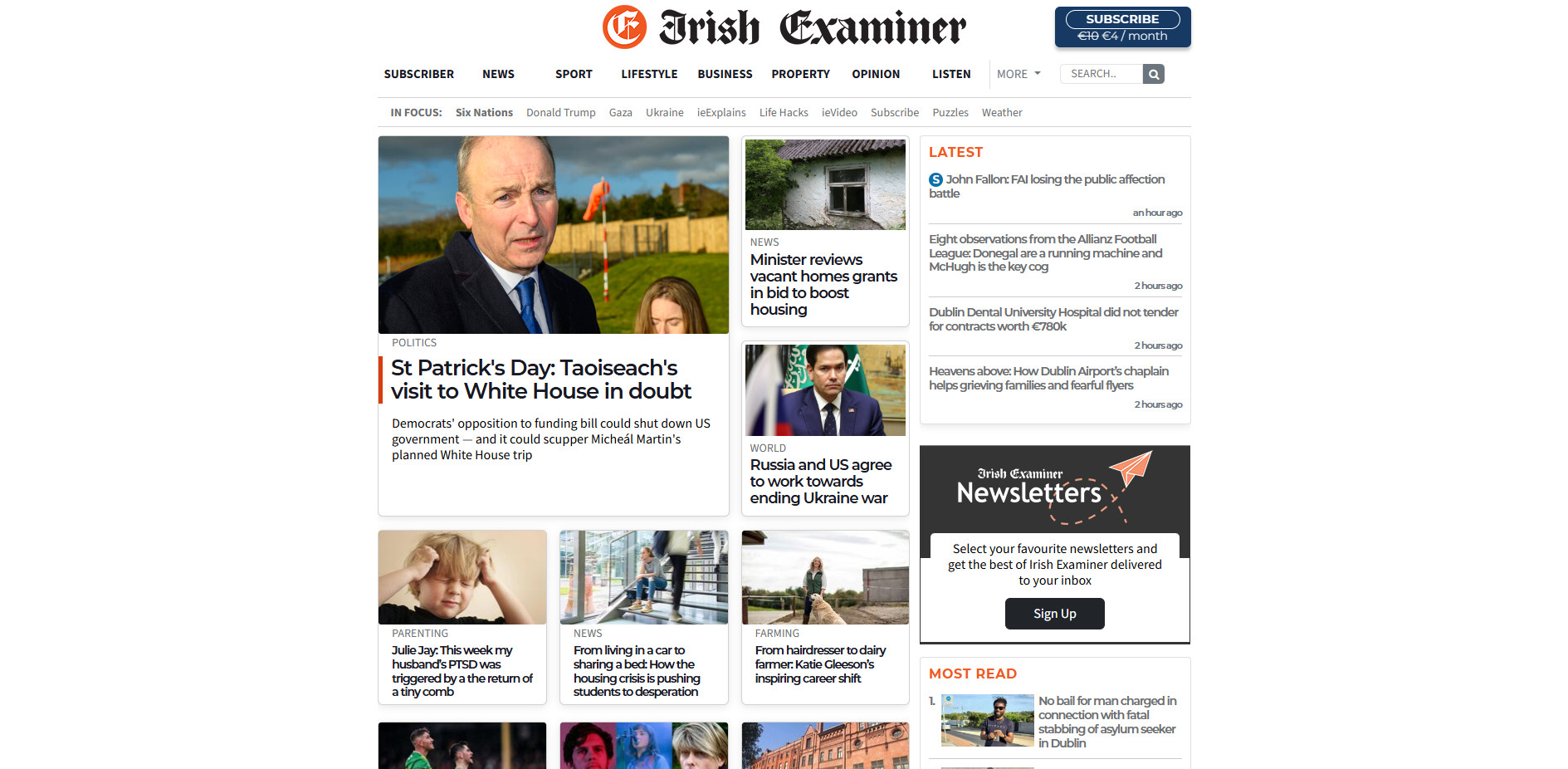 List of Ireland's best newspapers and online journals | Growwer